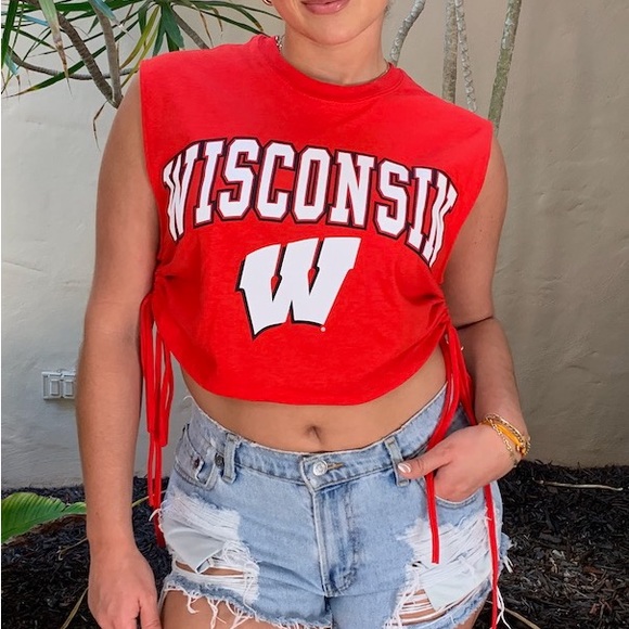 Eees Tees | Tops | University Of Arizona Side Ruched Tank | Poshmark